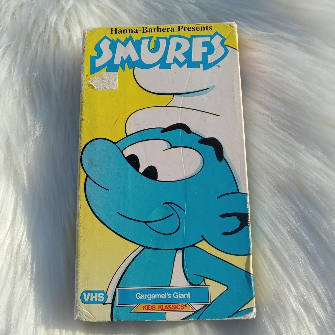 Smurfs Gargamel's Giant VHS cartoon movie Vintage... | Depop