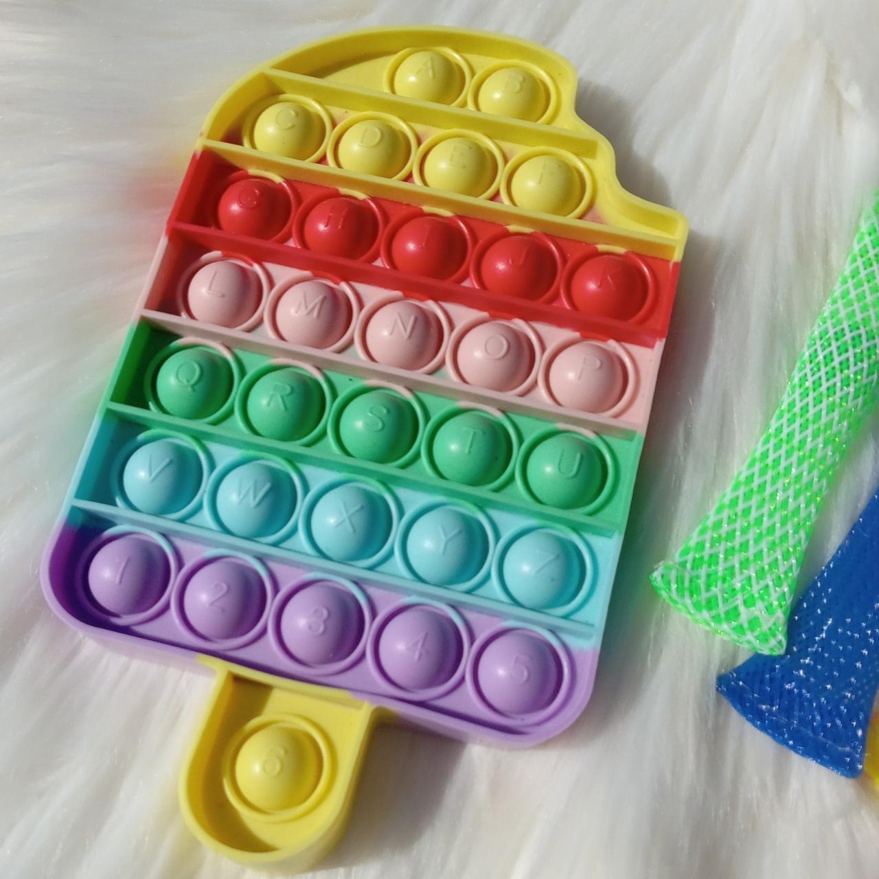 Fidget Toy Bundle Lot Set of 8 Toys Popsicle Simple... - Depop