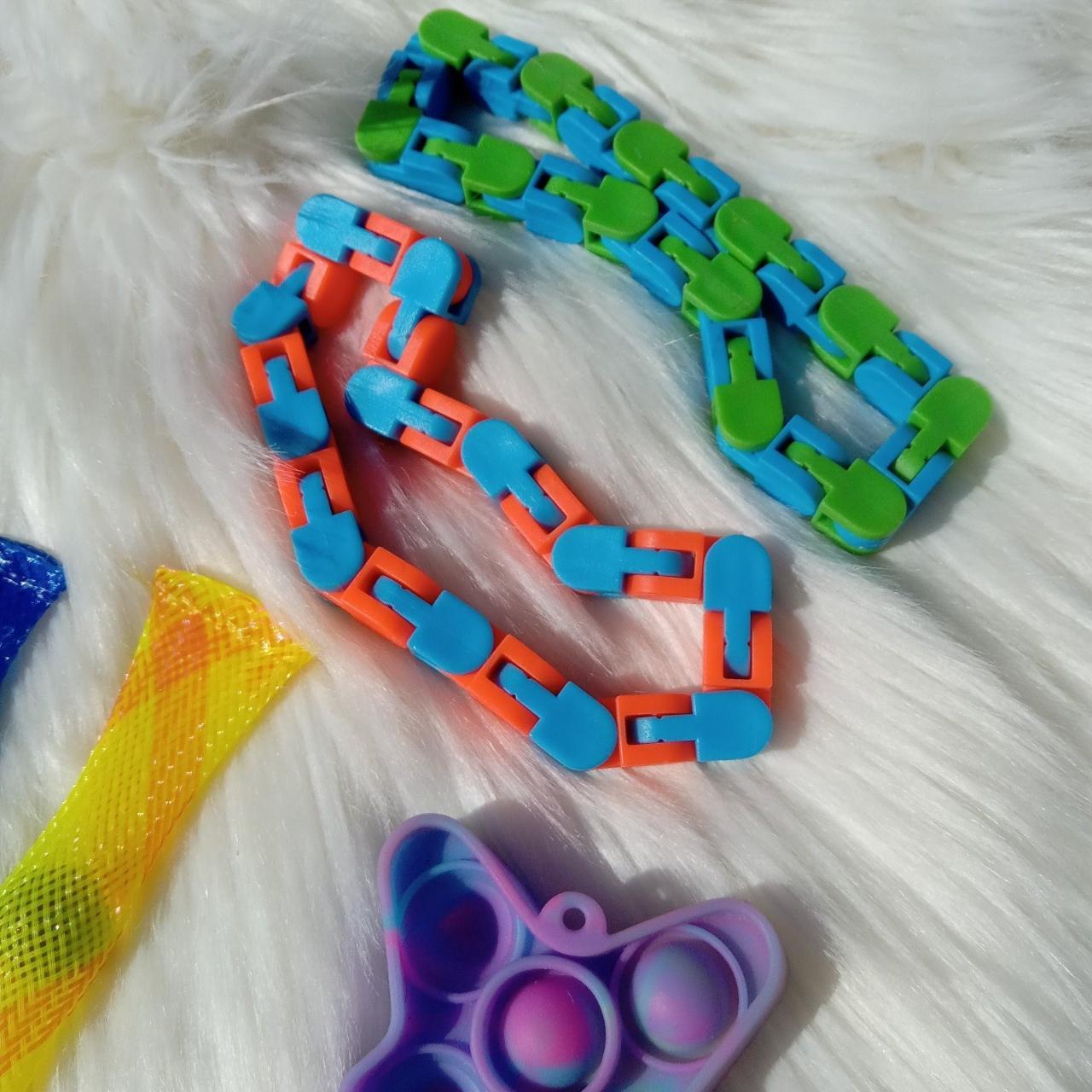 Fidget Toy Bundle Lot Set of 8 Toys Popsicle Simple... - Depop