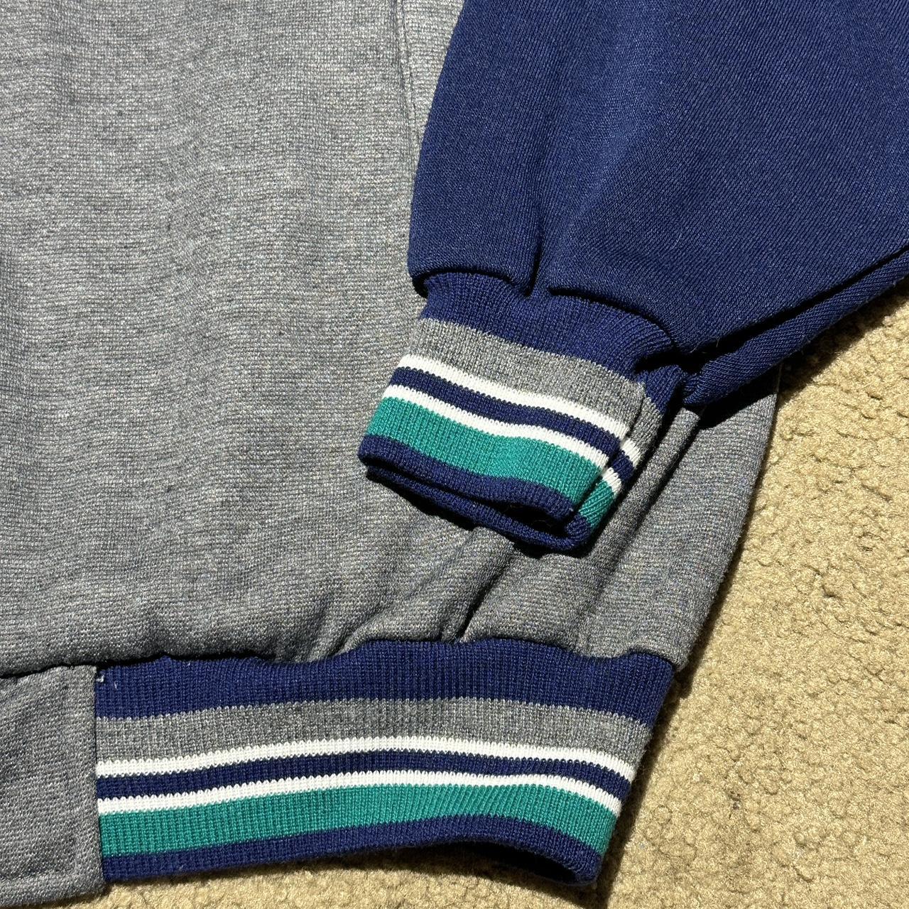 Vintage 1990s Pierre Cardin Colorblock Charcoal... - Depop