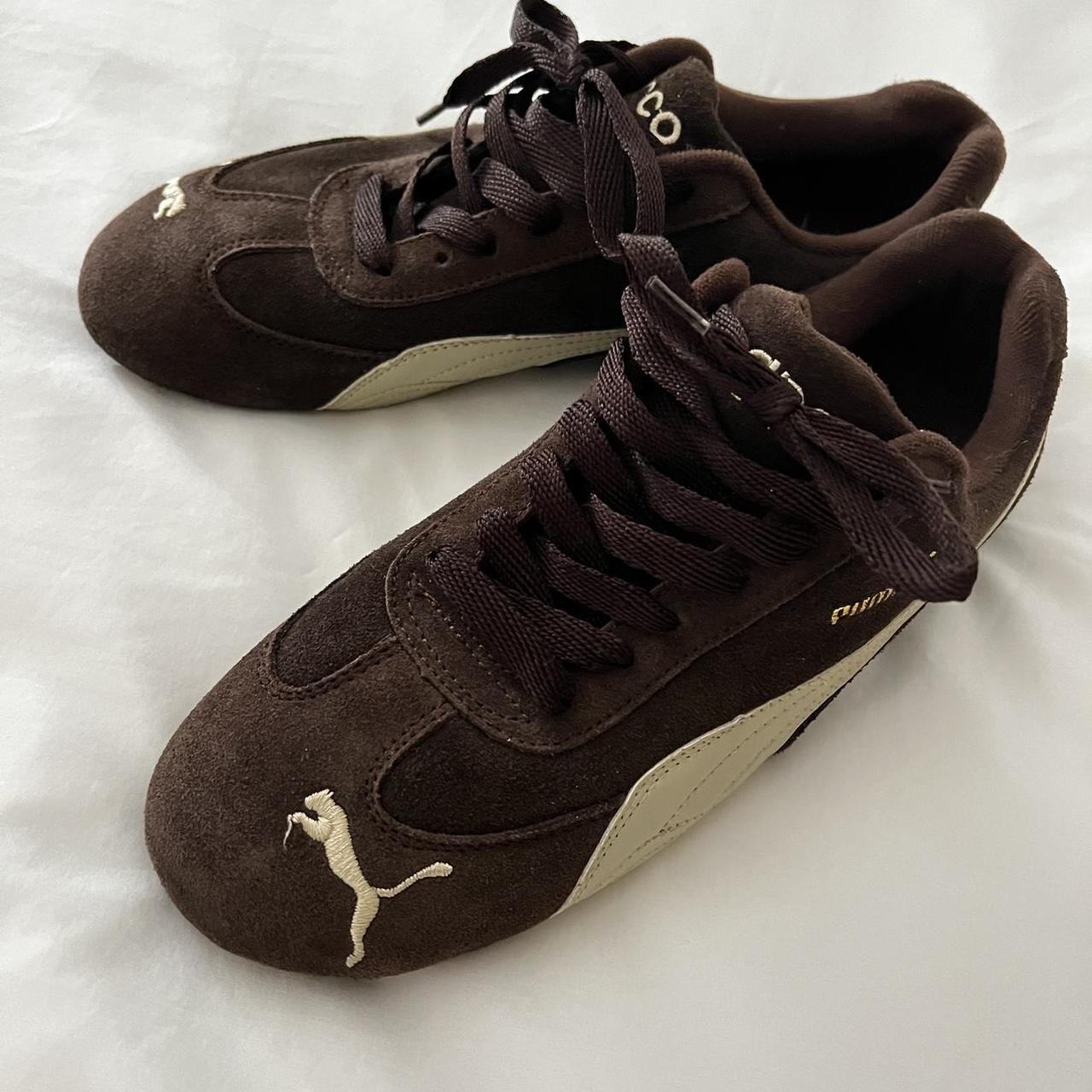 PUMA x SPARCO Speedcat Sneakers. Rare brown suede... - Depop