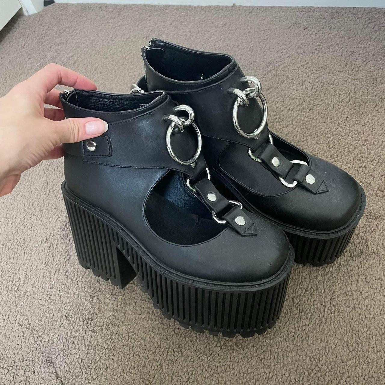 Killstar Platforms Mary Janes ♥️ Shoe size as listed:... - Depop
