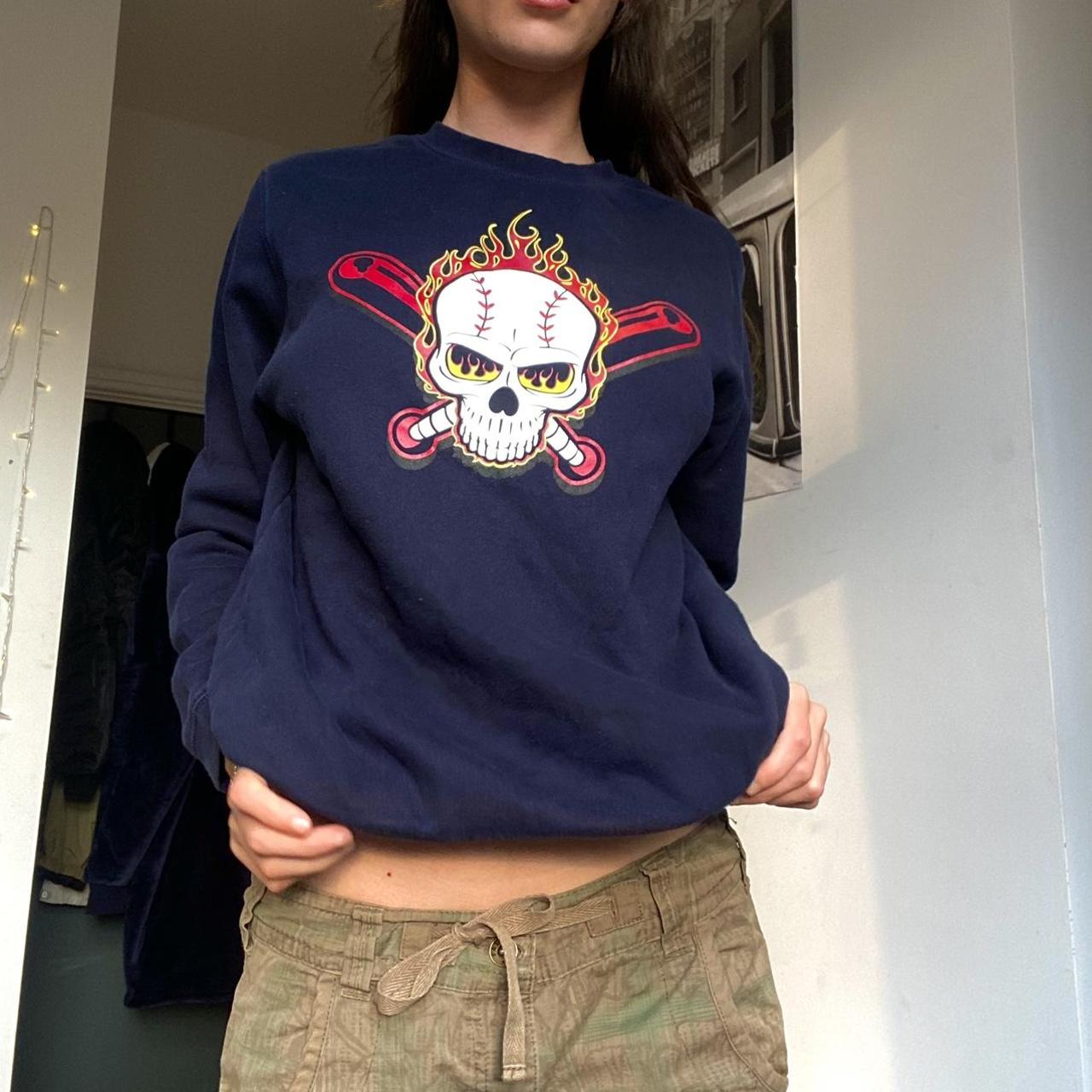 Sick late 90s / early 2000s skater jumper with... - Depop