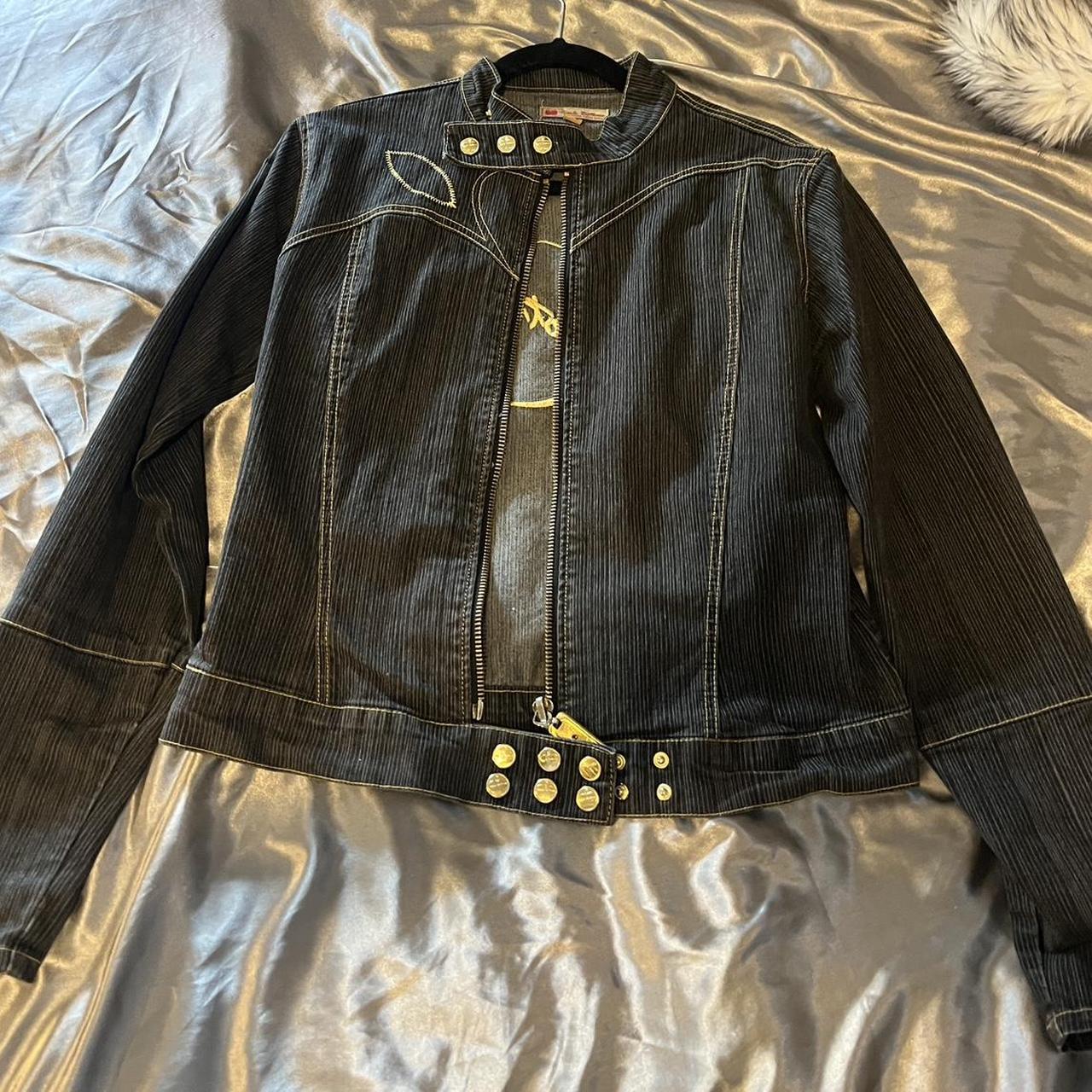 EXTREMELY RARE APPLE BOTTOM JEAN JACKET VERY RARE... - Depop