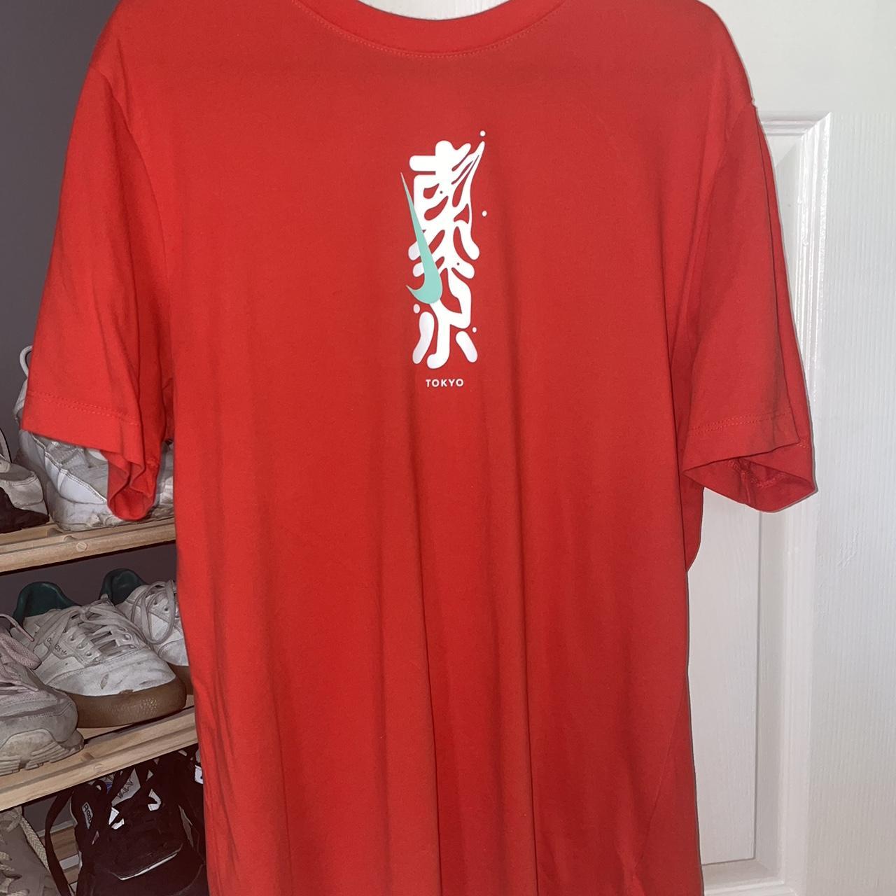 NIKE DRI FIT TOKYO TEE #nike #drifit #graphic - Depop