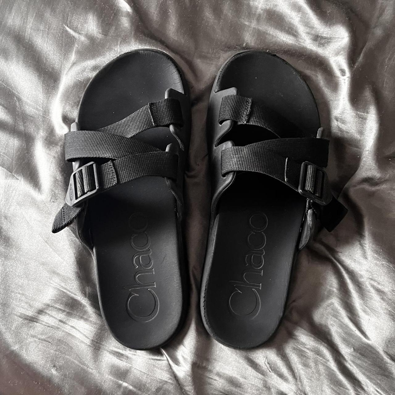 Chaco Sandals Black & a Size 10 in women’s! Worn... - Depop