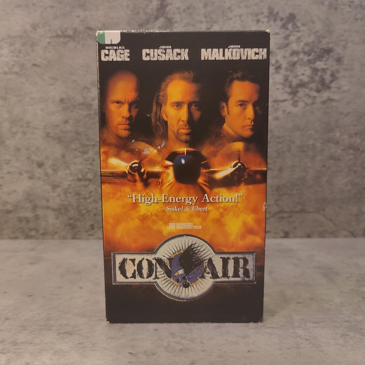 Con Air on VHS. Nicolas Cage. All my tapes are... - Depop