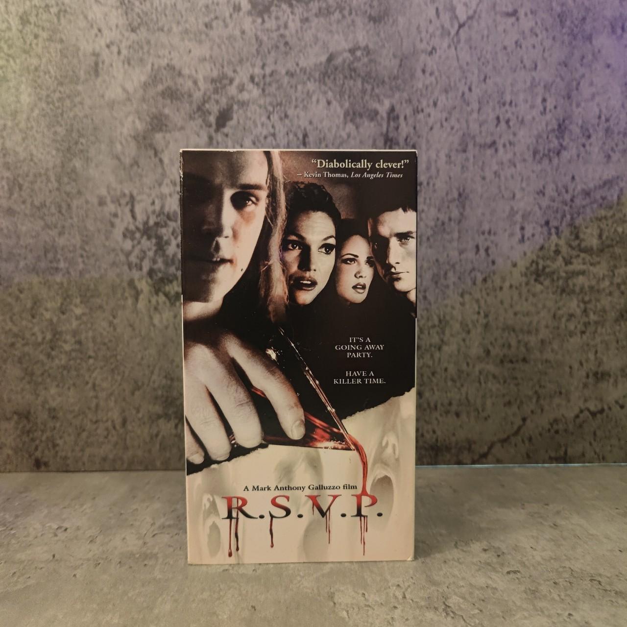 R.S.V.P. on VHS. Early 2000s slasher with Johnathan... - Depop