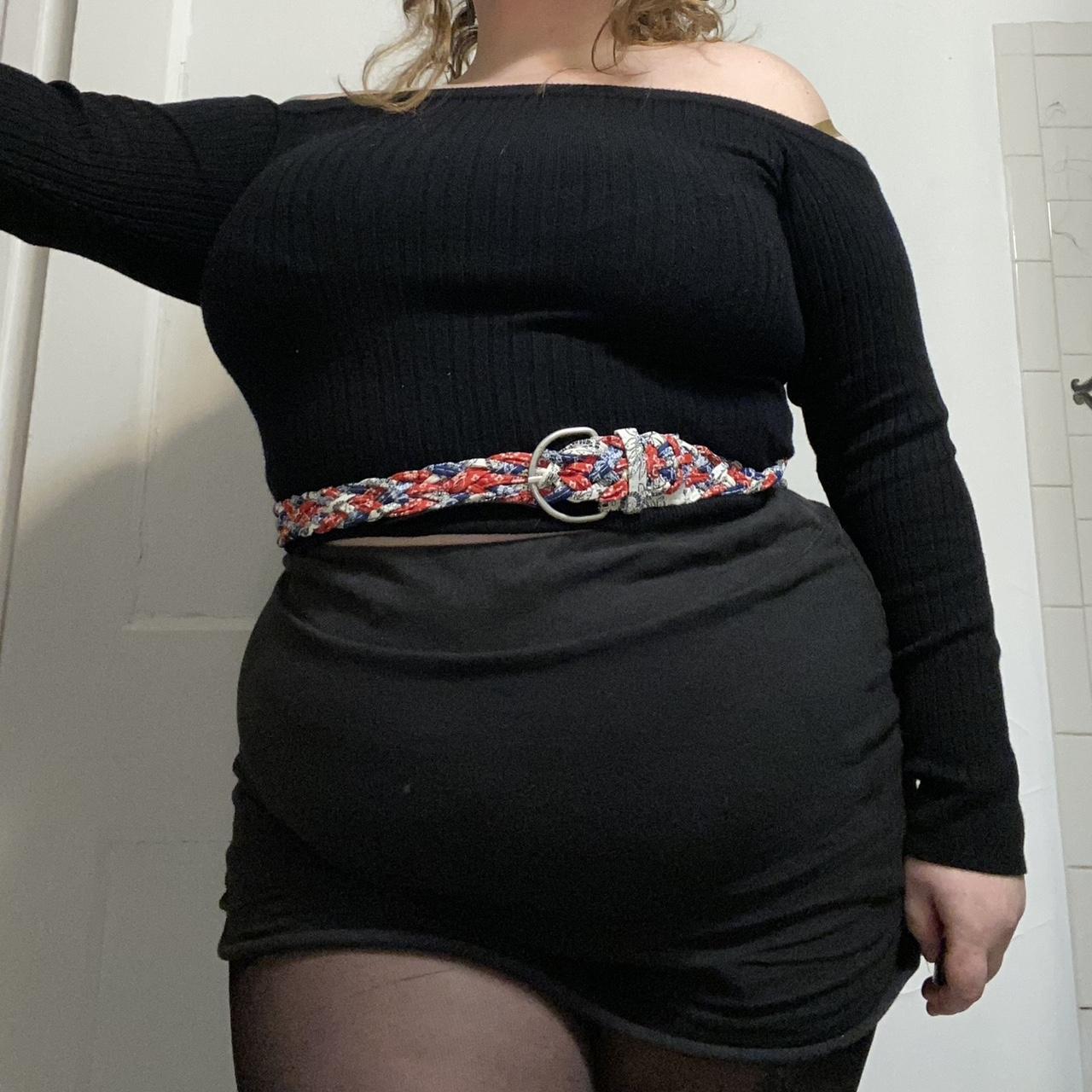 Red White and Blue Bandana Braided Belt 48” | Plus... | Depop