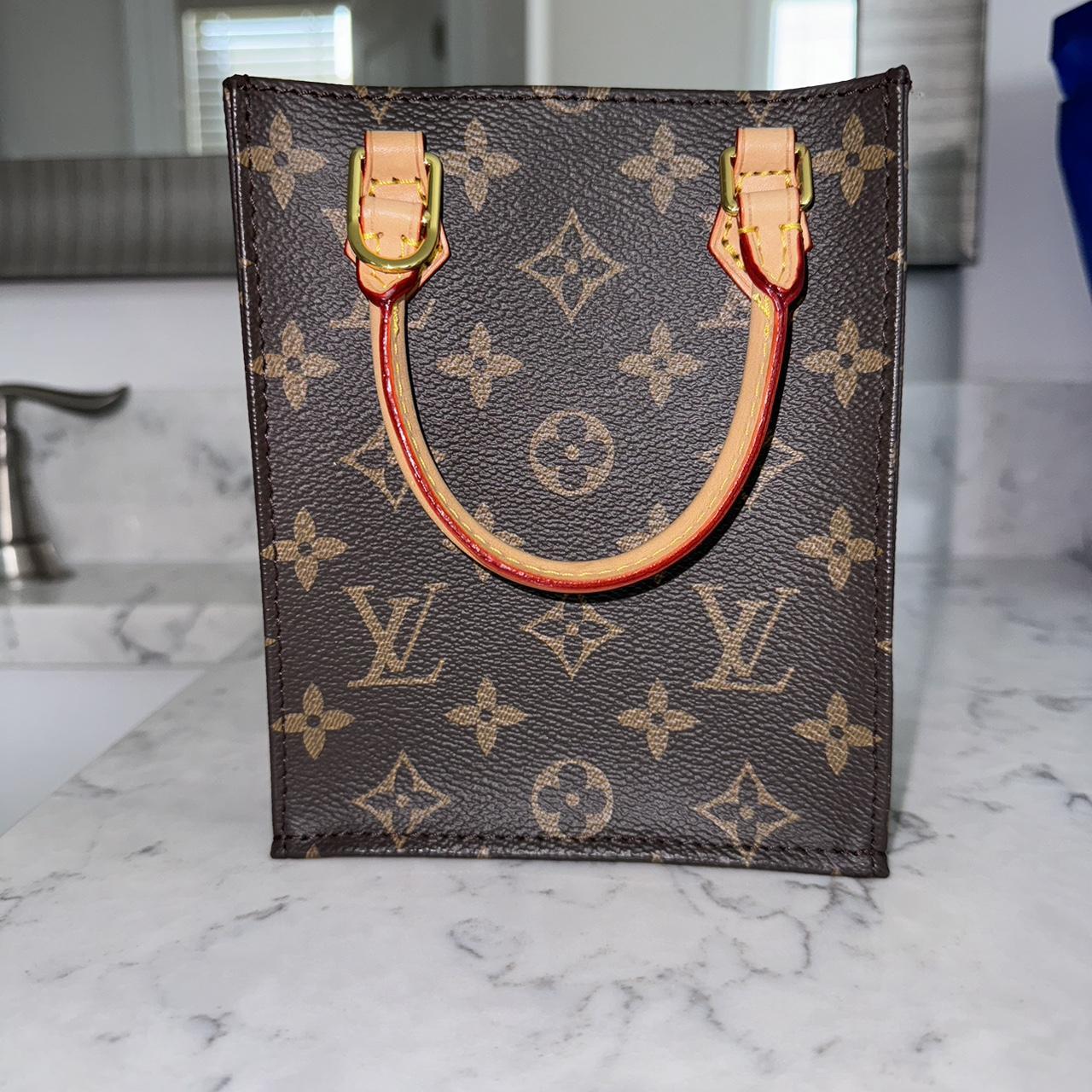 Brown small purse, no crossbody strap, no box NO... - Depop