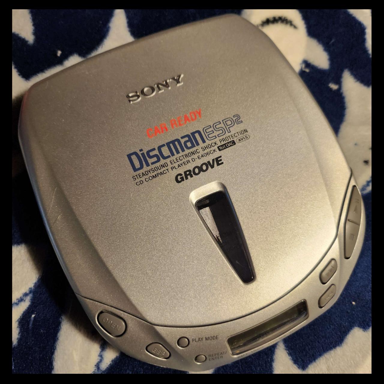 Sony Discman model D-E406CK portable CD player! has... - Depop