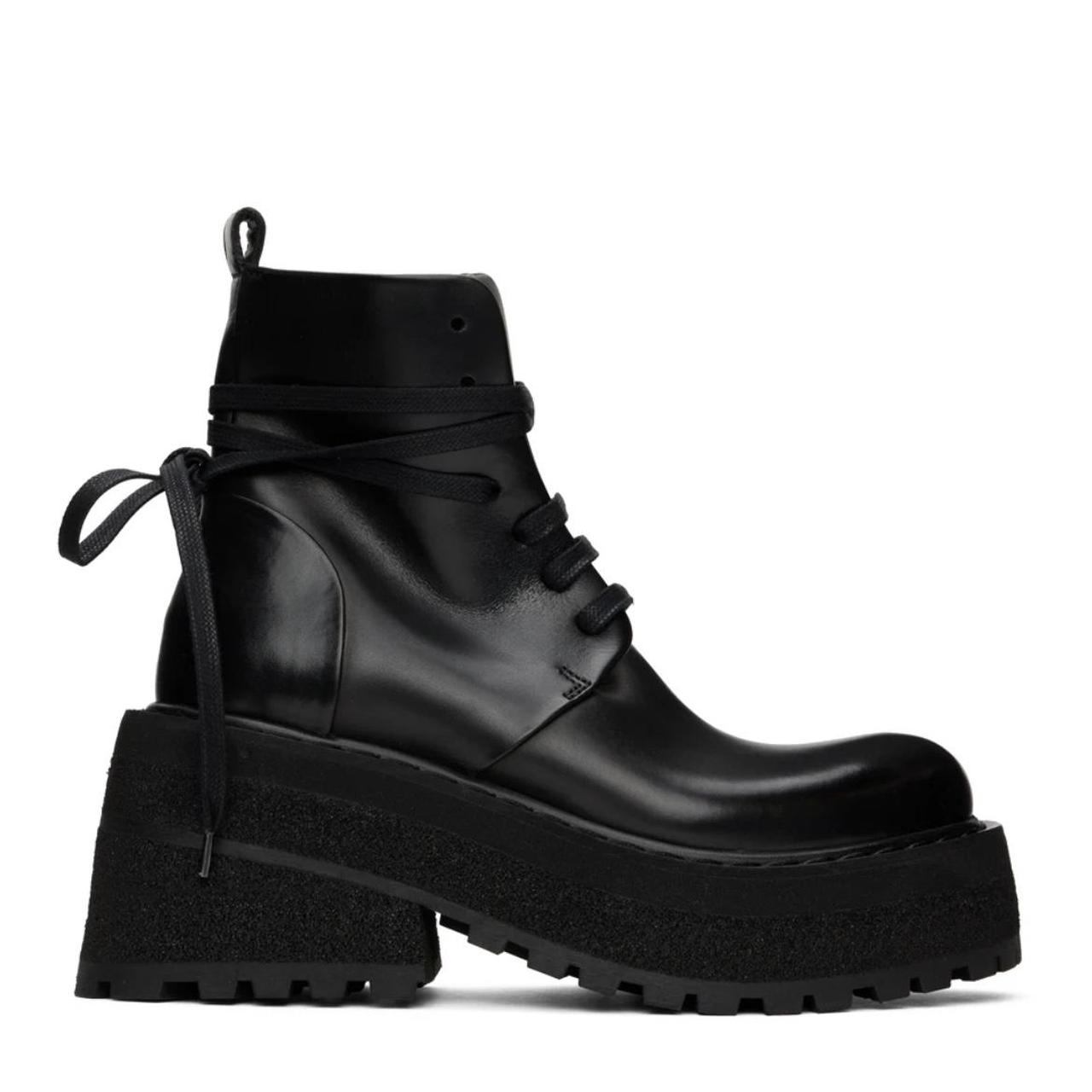 Marsell Carretta ankle-high buffed leather boots in... - Depop