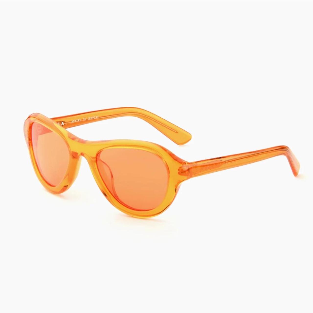 Akila “Alias” sunglasses in Orange Acetate. #orange... - Depop