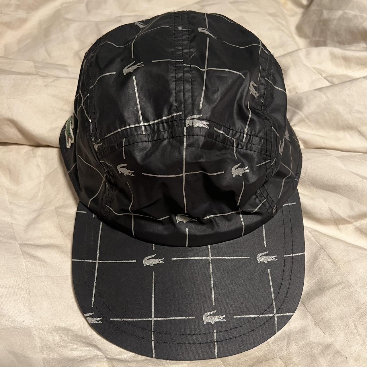 Supreme X Lacoste Reflective Grid Hat *Authentic*... - Depop
