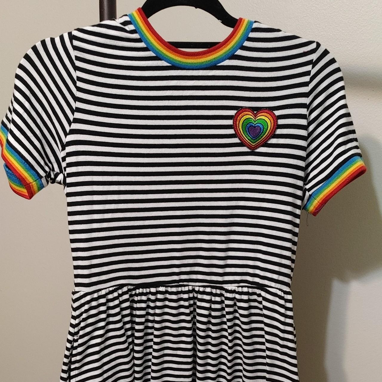 Hot Topic pride dress. Size XS. Worn once, no flaws.... - Depop