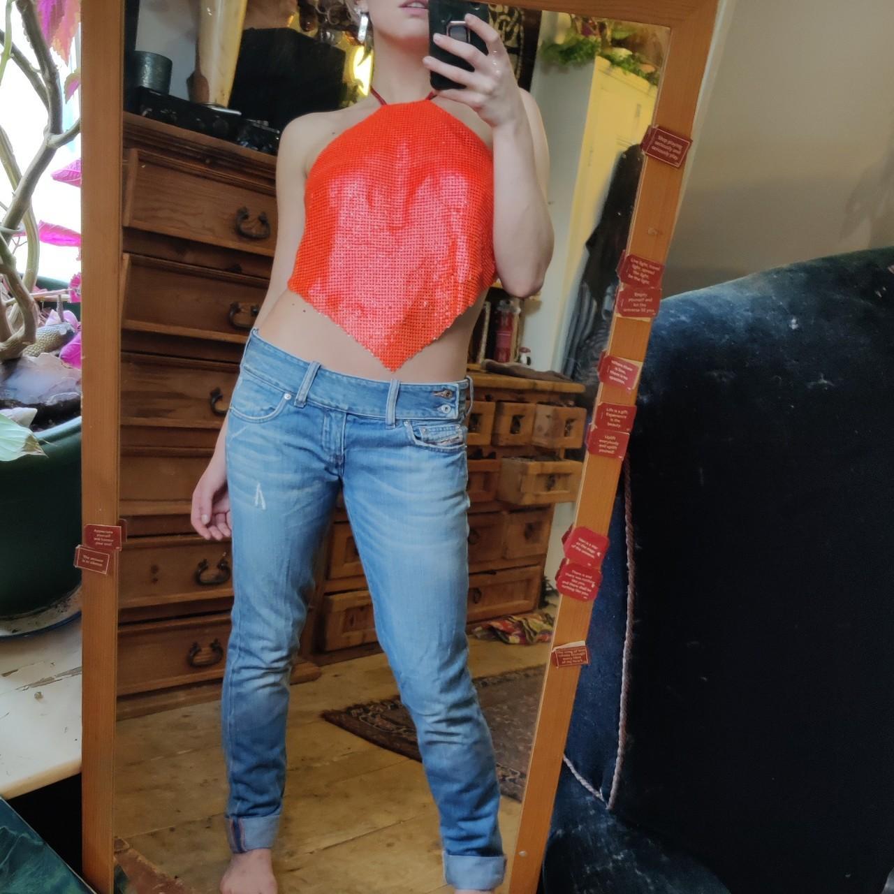 True vintage, old school Topshop, 90's raver style... - Depop