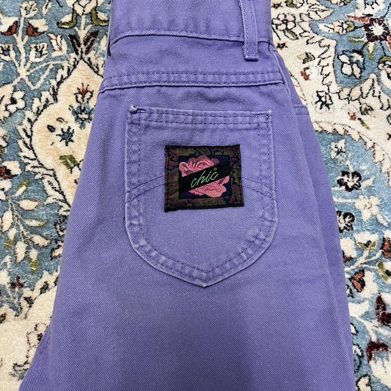 purple bermuda shorts!! these shorts are perfect. i... - Depop