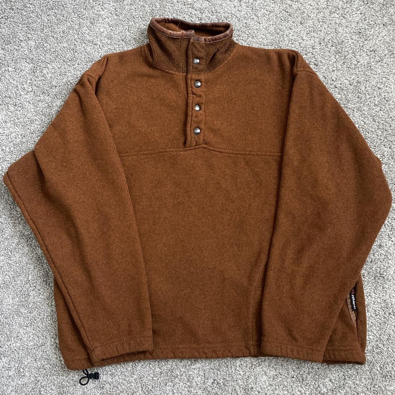 Orvis Men's Orange Jumper | Depop