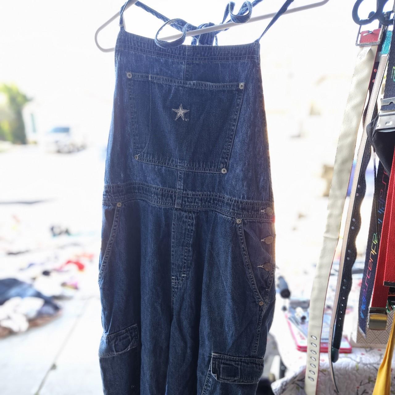 Girl Star Jean Overalls ☆ ︎ Sizs Large Women's ︎... - Depop