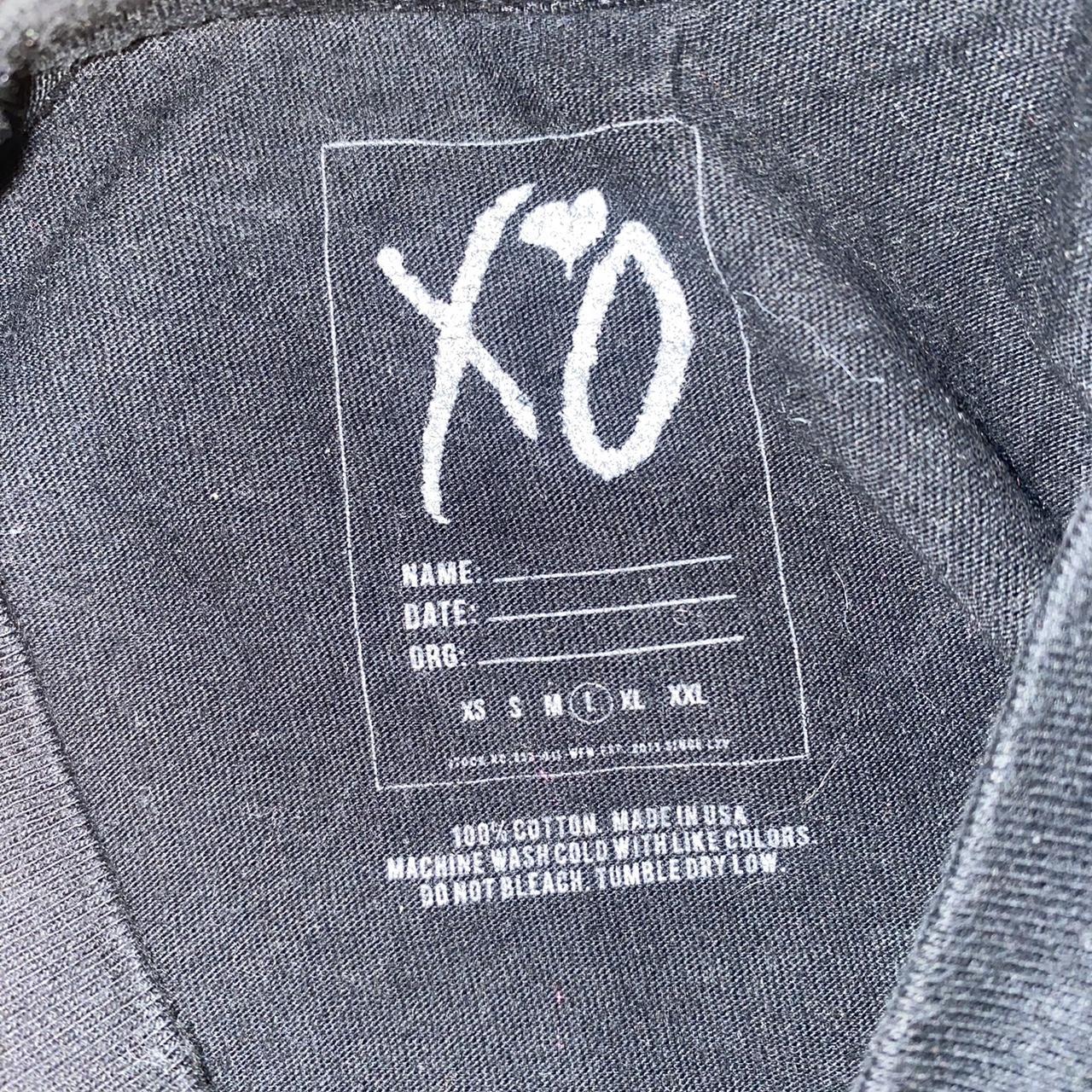 the weeknd xo tee shirt from after hours tour 2022... - Depop