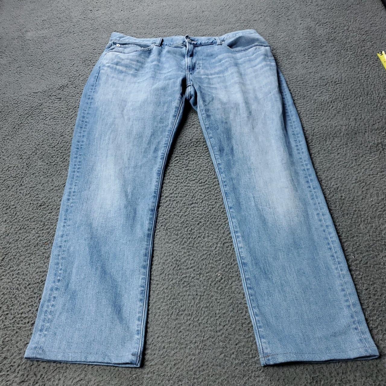 UNIQLO Stretch Denim Jeans Cotton Spandex Blue ... - Depop