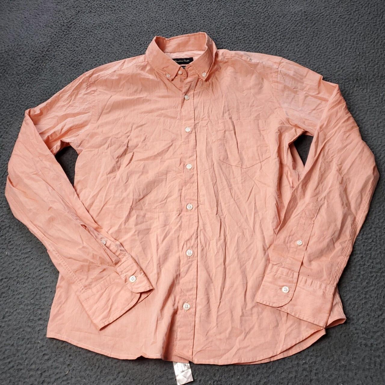 Massimo Dutti Italian Fabric Button Shirt Mens L Depop