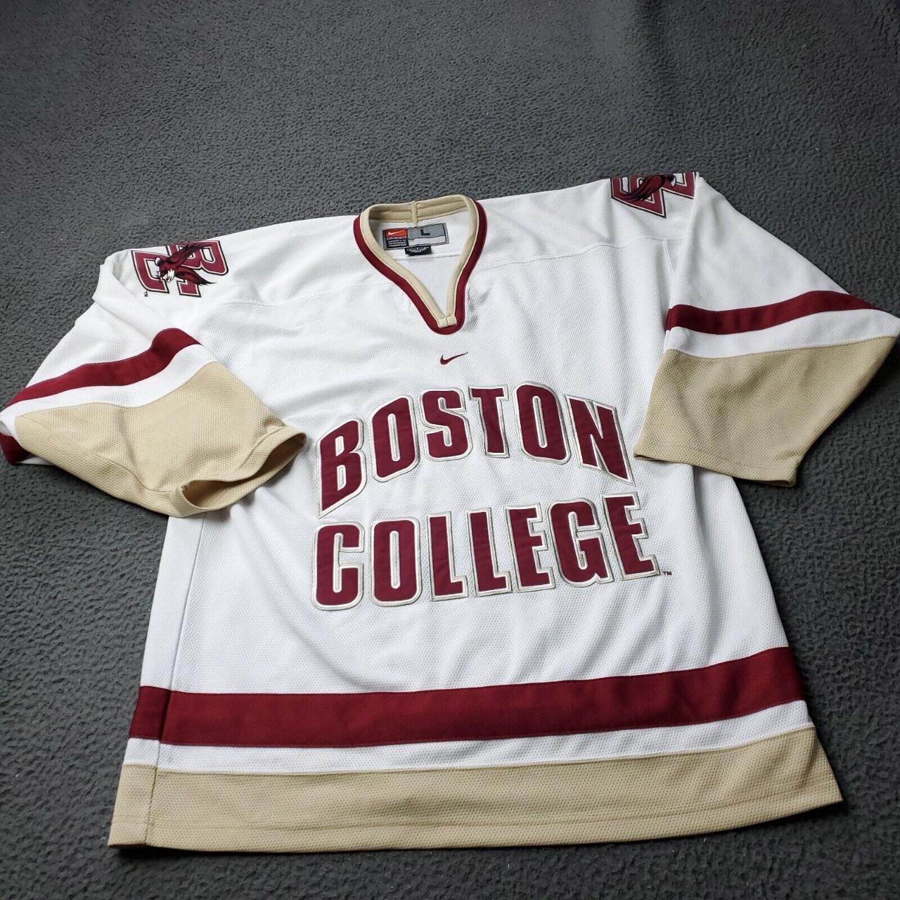 Nike Team Boston College Jersey Mens L Large Short... - Depop
