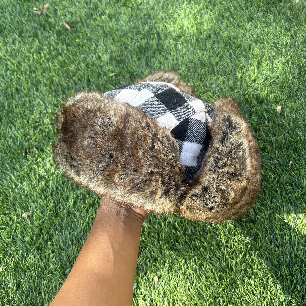 Men’s Plaid Trapper Hat Super comfy - Depop