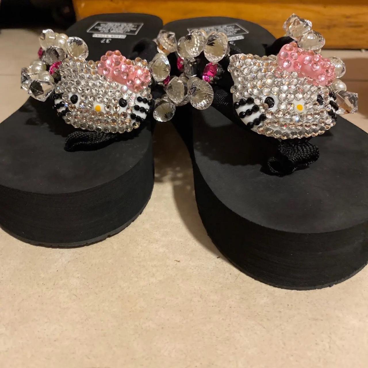 The Cutest Hello Kitty Platform Sandals Ever πππ½πΈπ©° Depop