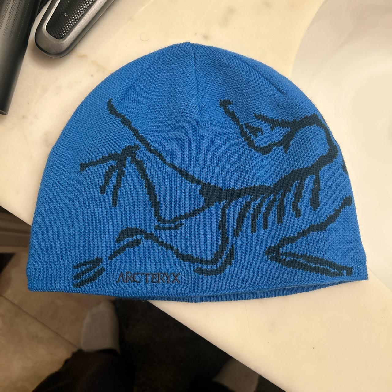 Arcteryx Beanie Blue Great Condition - Depop Arcteryx Beanie Blue Great Condition - Depop