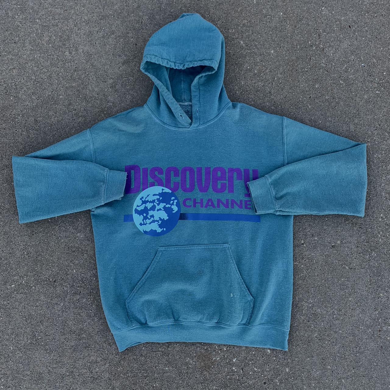 discovery channel hoodie - Depop