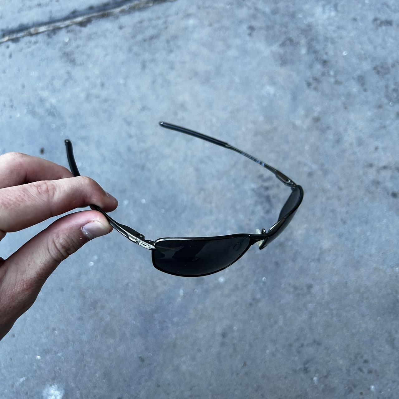 Oakley Whisker Sunglasses Barely used, have dust... - Depop