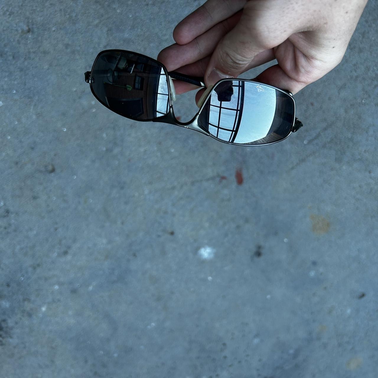 Oakley Whisker Sunglasses Barely used, have dust... - Depop