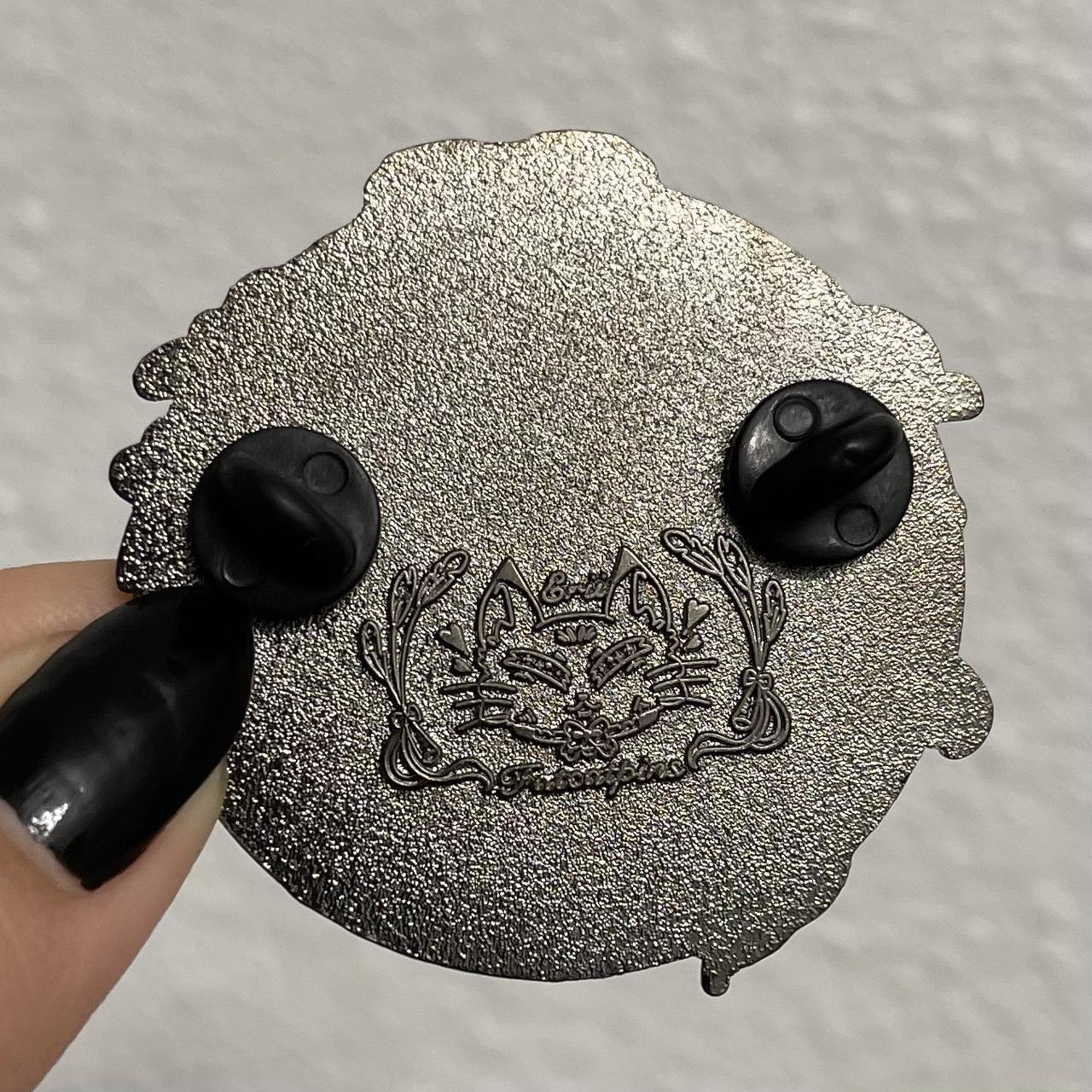 One Piece Nico Robin Enamel Pin by Fat Cat Pins... - Depop