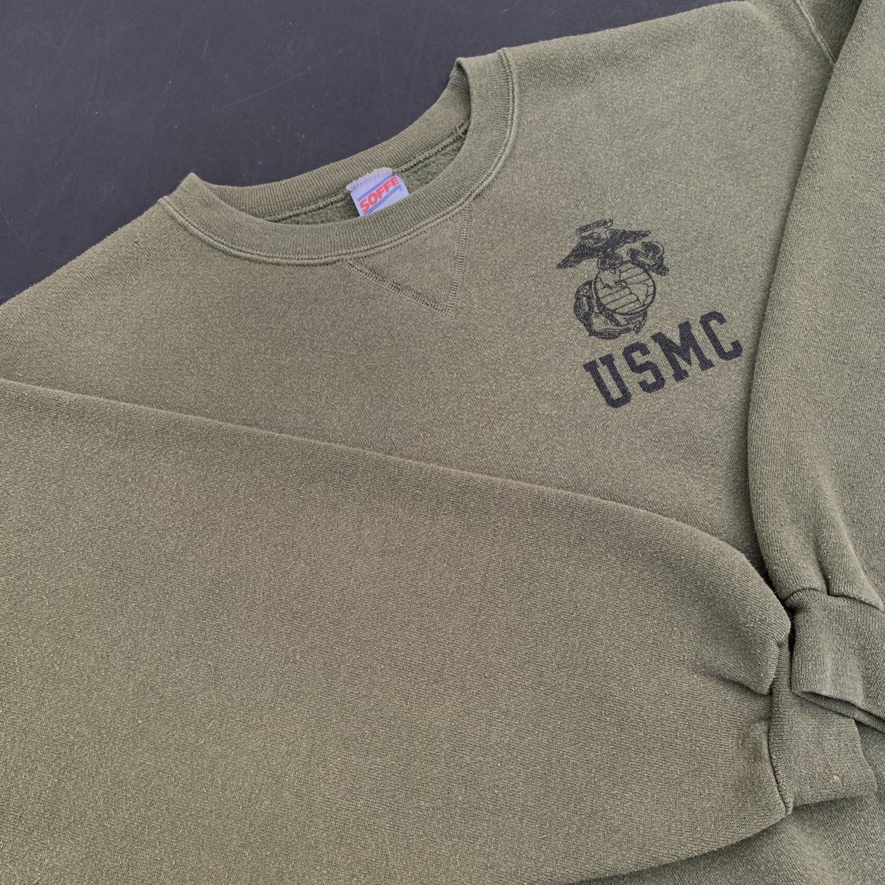Vintage USMC Crewneck Sweater - Vintage from the... - Depop