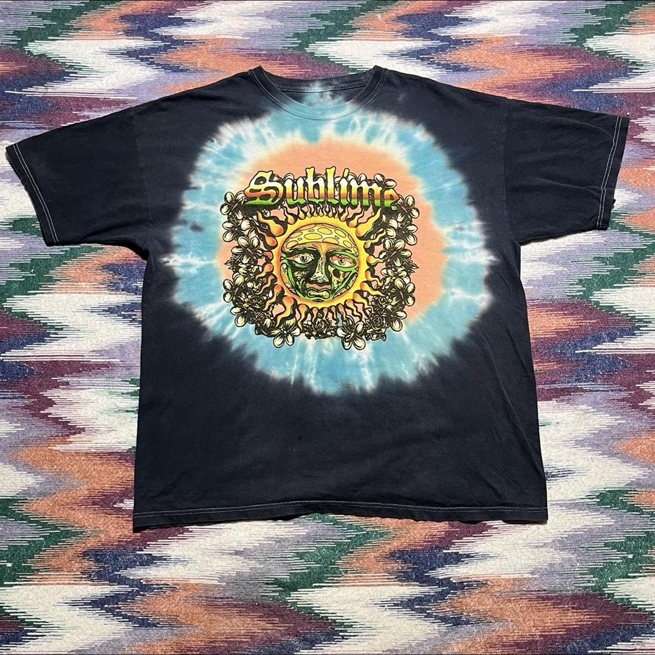 Vintage Sublime Shirt XL Y2K Sublime band tee Tie... - Depop