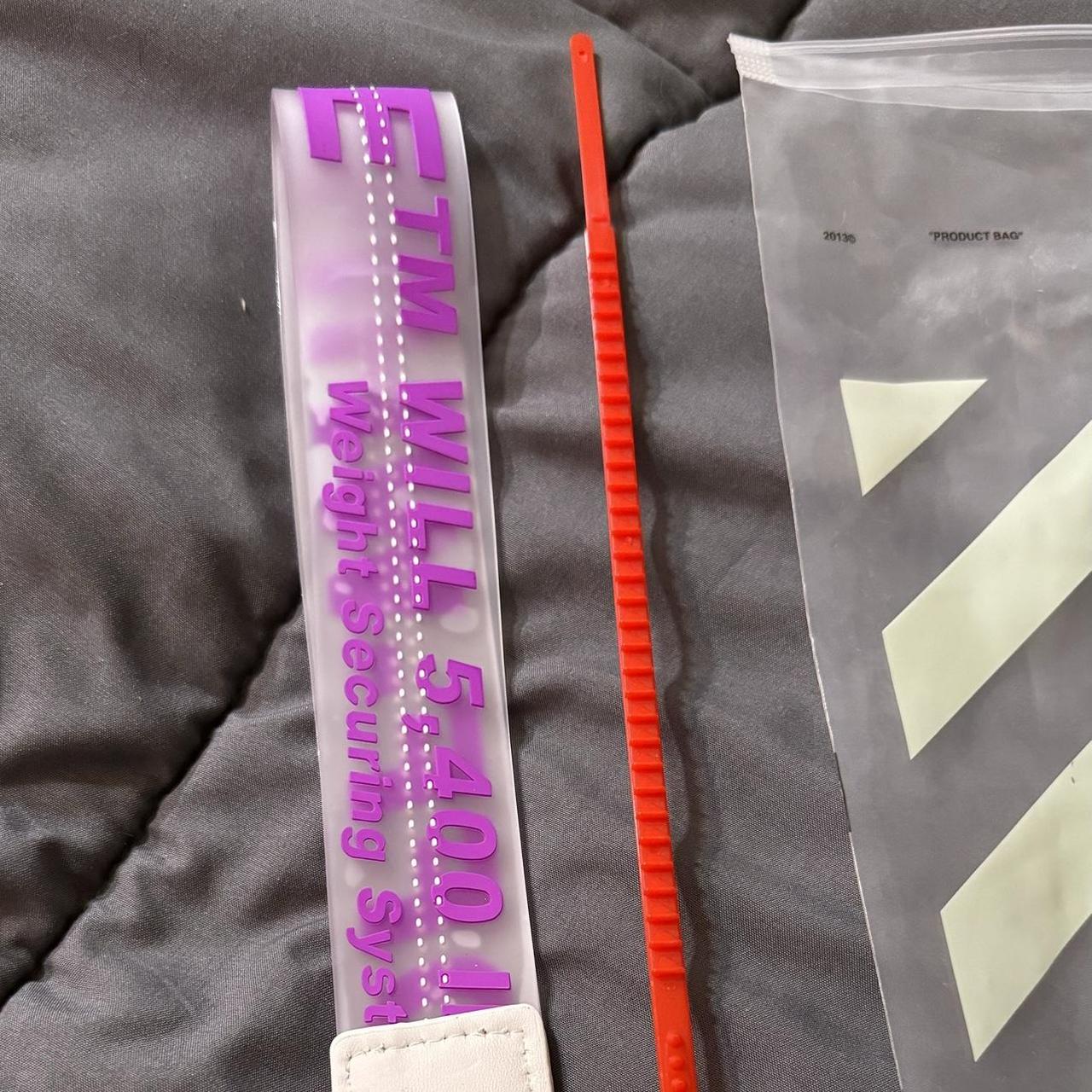 Off White Keychain Blue & Pink Keychain has been... - Depop