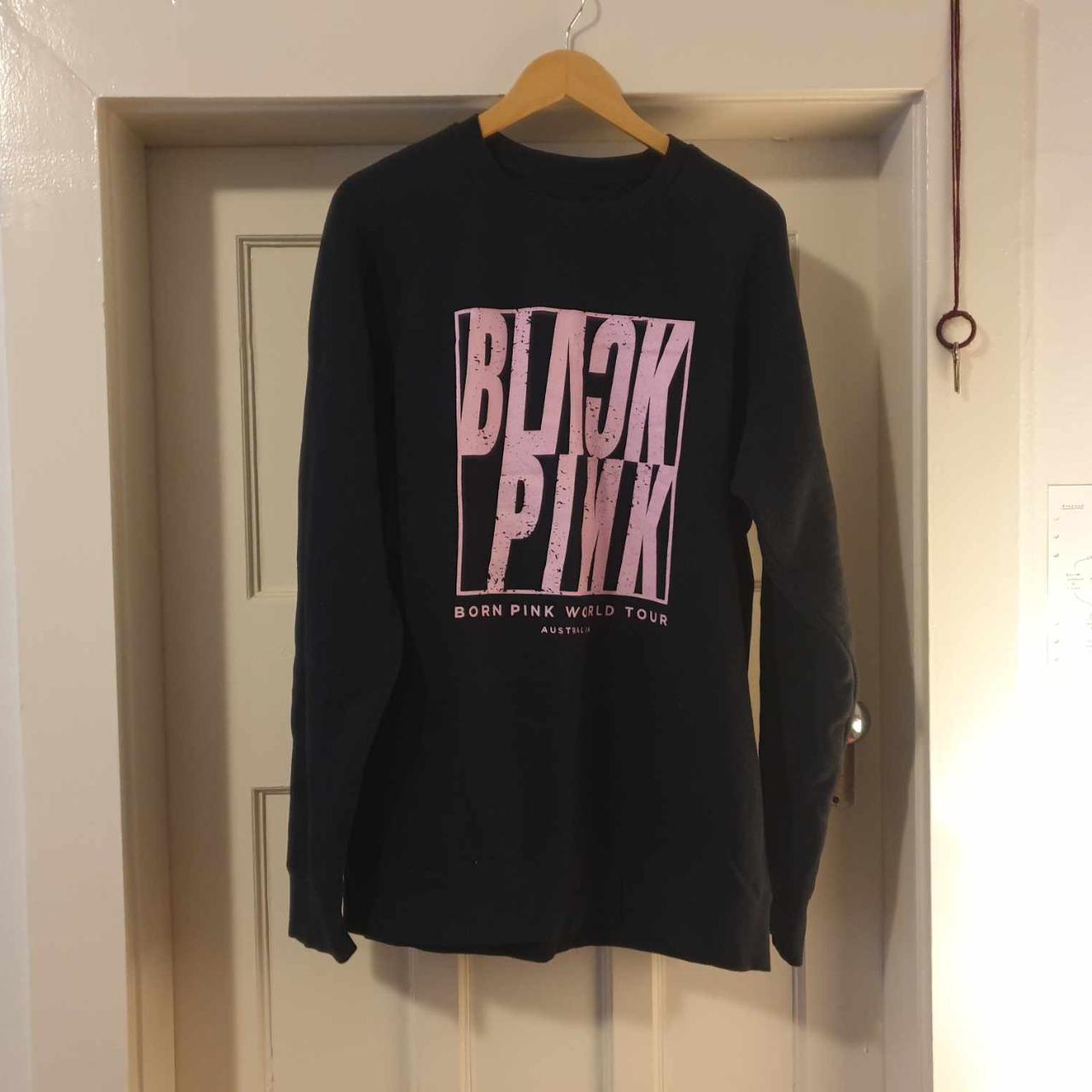 Blackpink pullover in XL bought at the Born Pink... - Depop