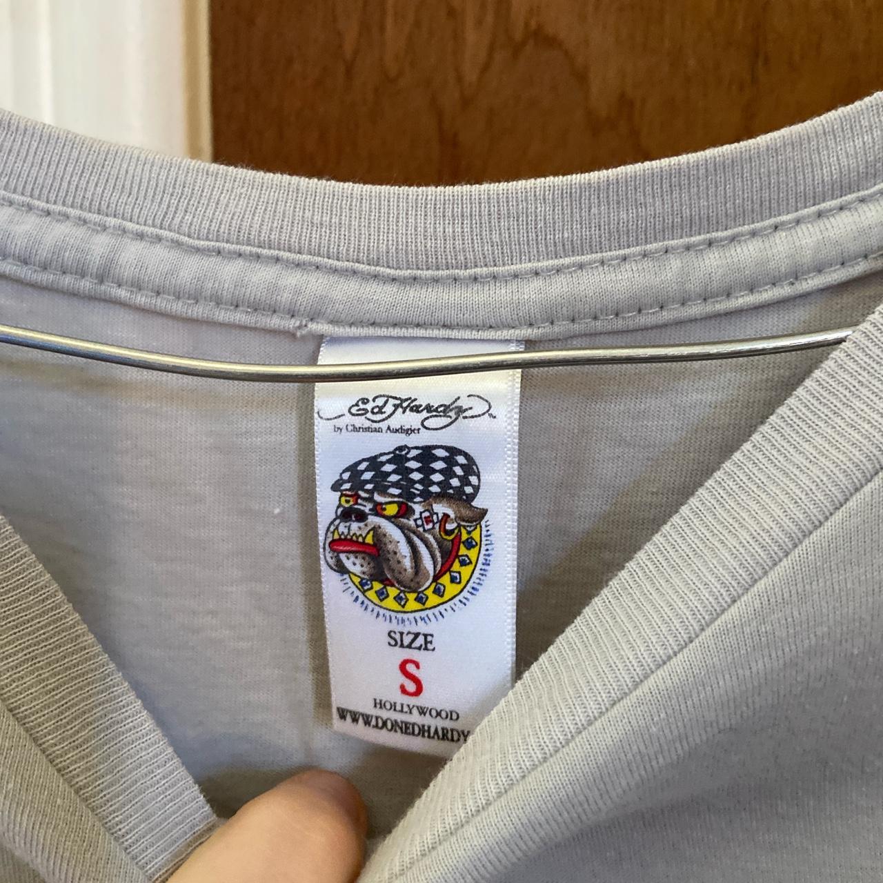 Ed Hardy Men's T-shirt | Depop