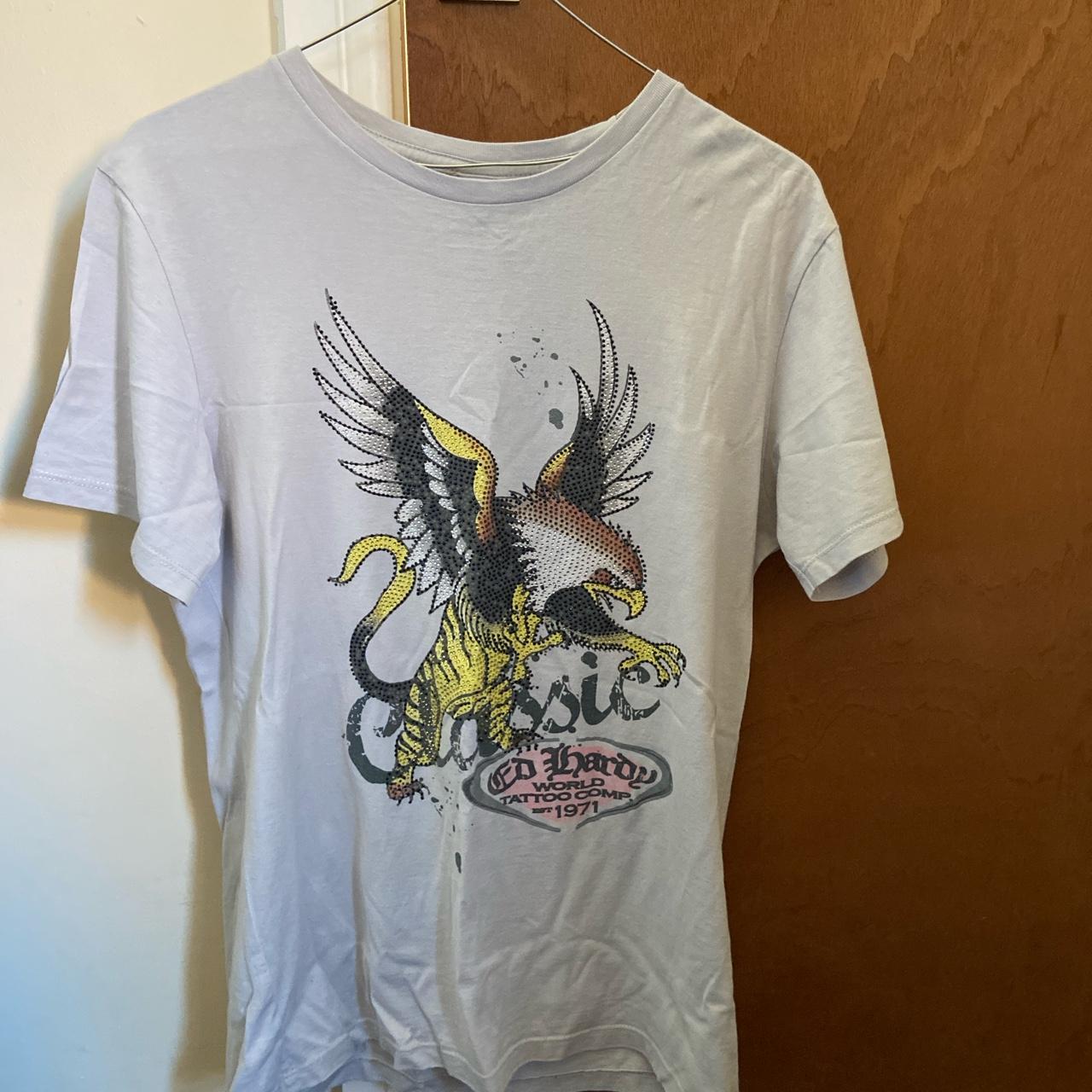 Ed Hardy Men's T-shirt | Depop