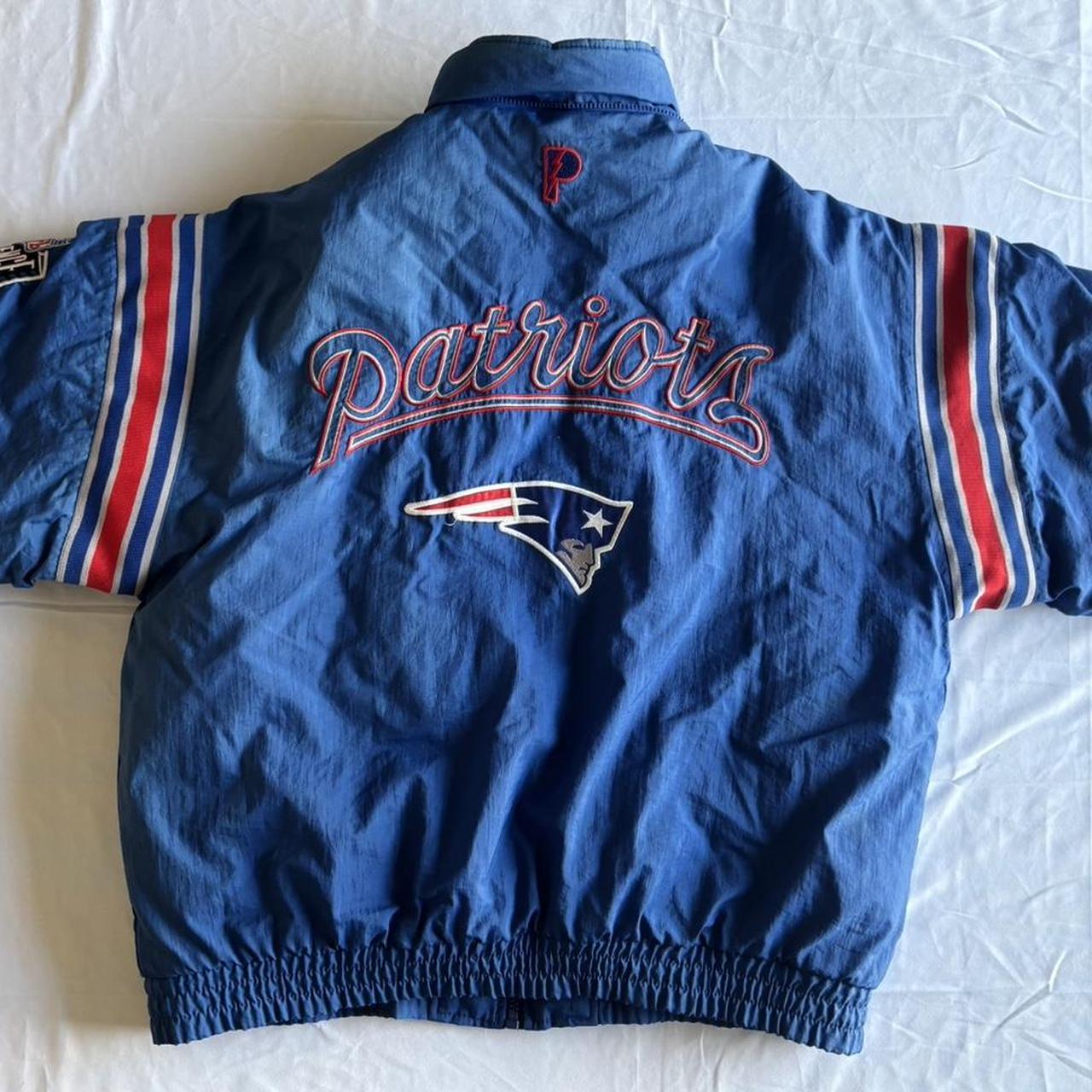 vintage 90s pro player new england patriots football... | Depop