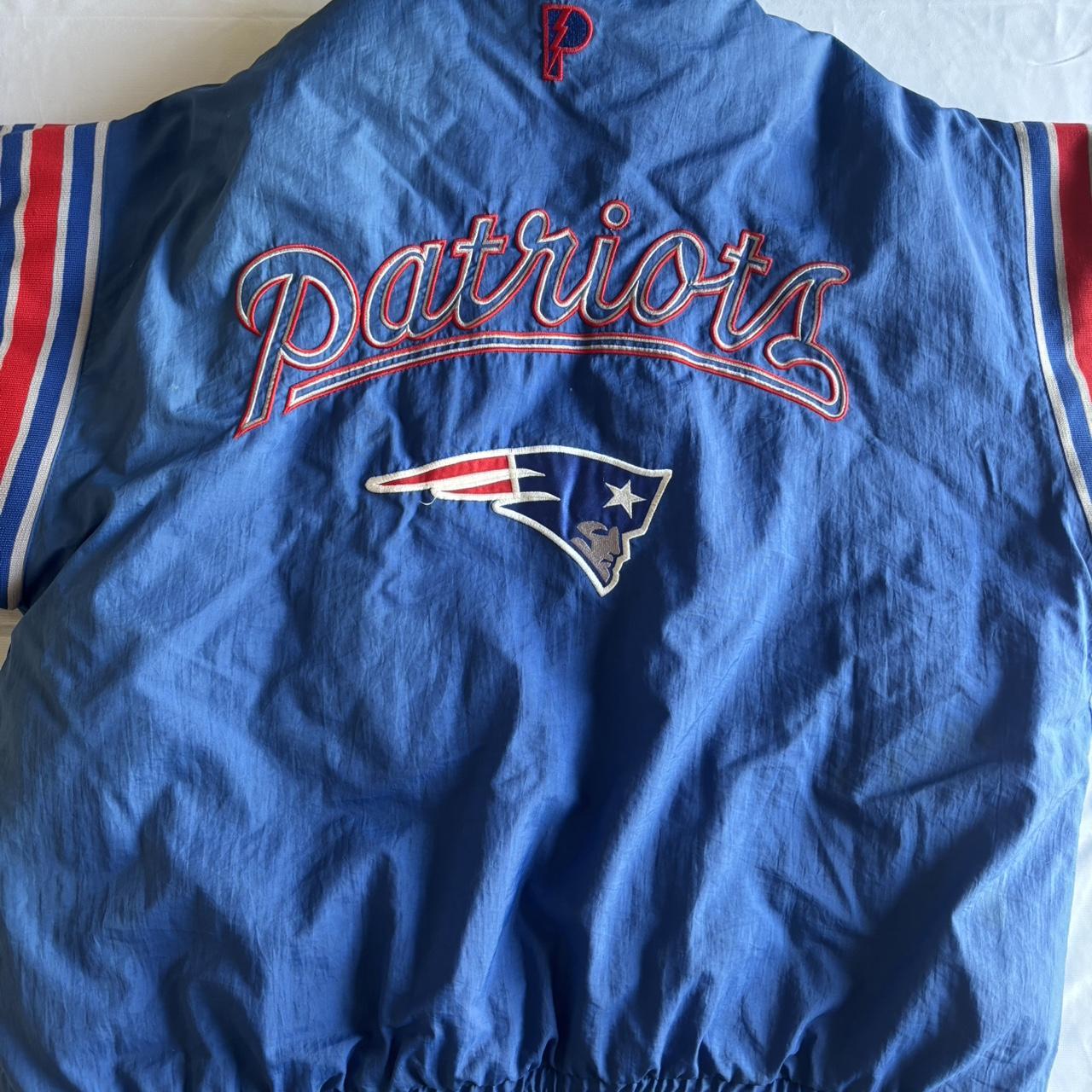 vintage 90s pro player new england patriots football... | Depop
