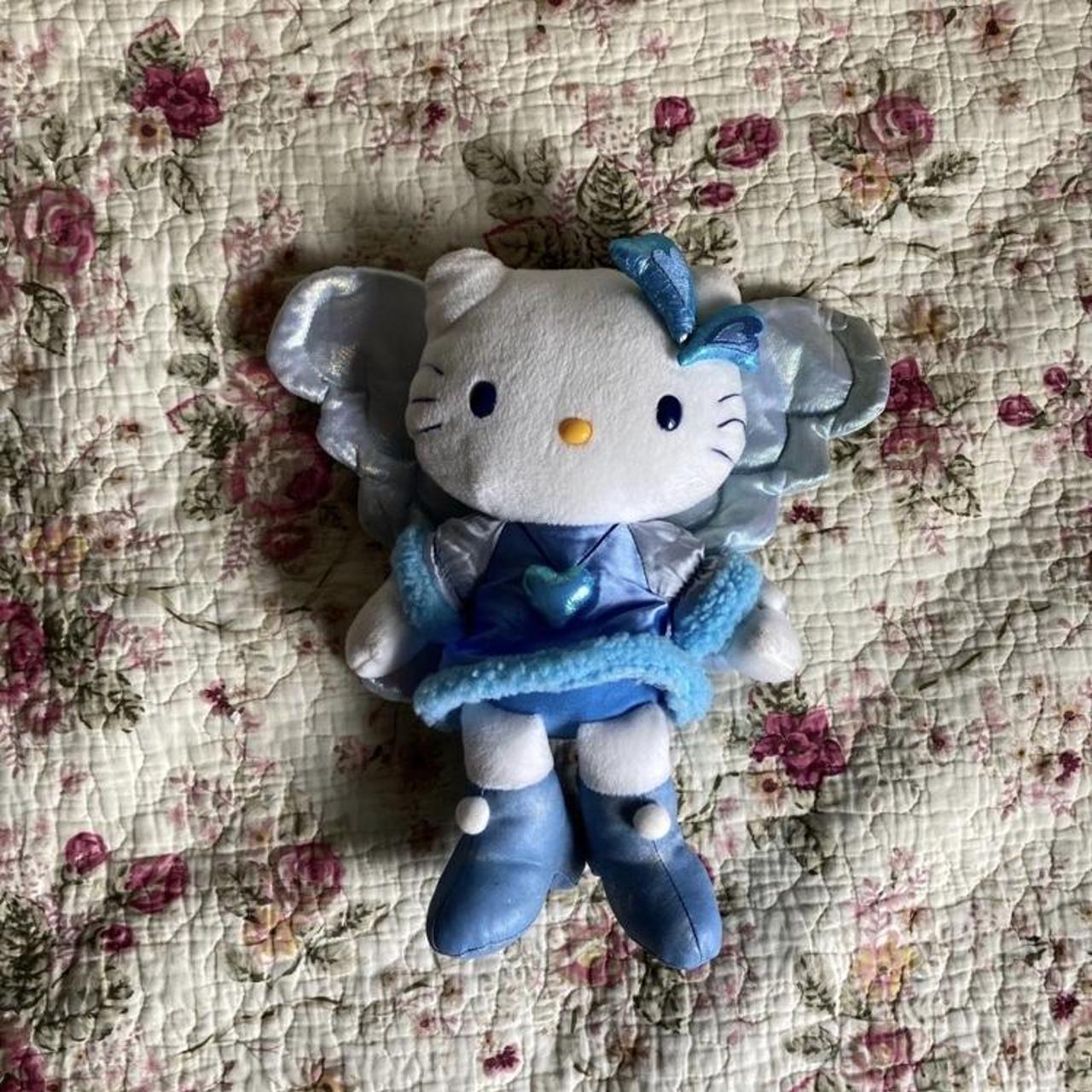 2002 rare hello kitty angel plush in good... - Depop