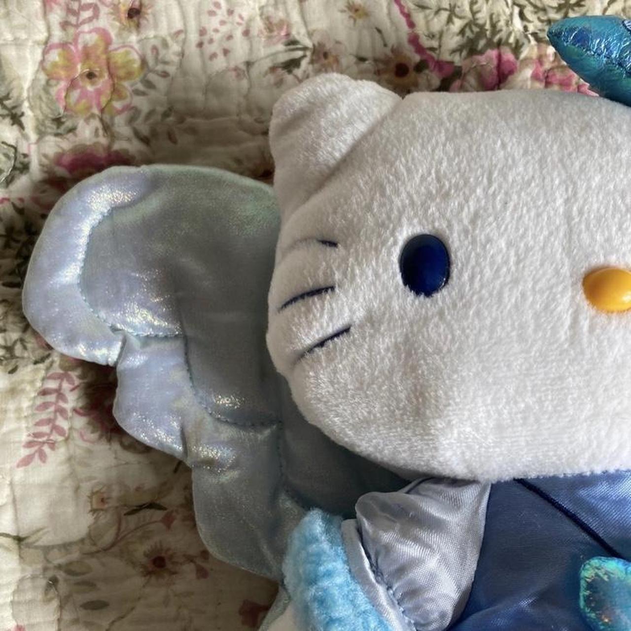 2002 rare hello kitty angel plush in good... - Depop