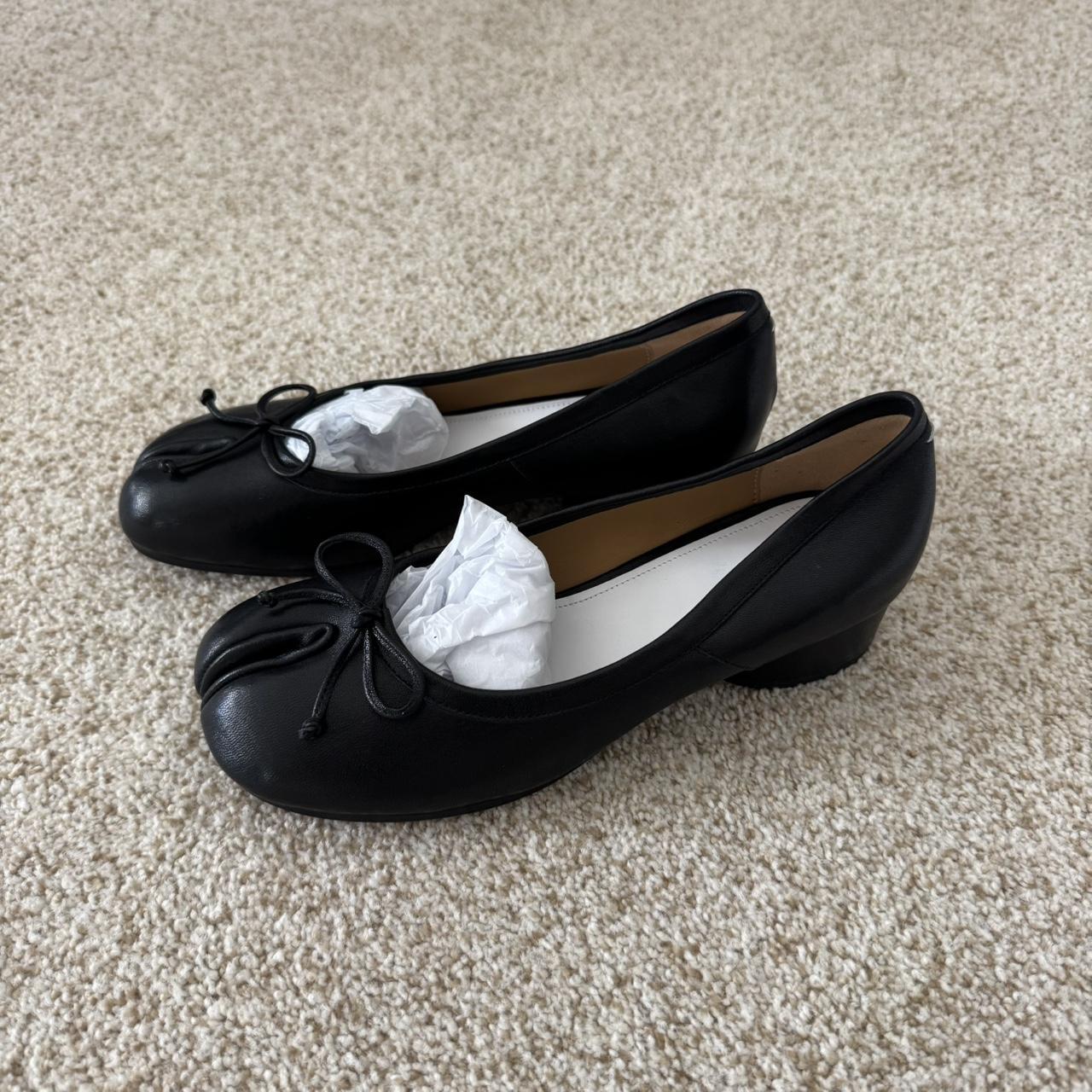 WOODCHUCK SATO HEEL TABIS Black color with classic... | Depop