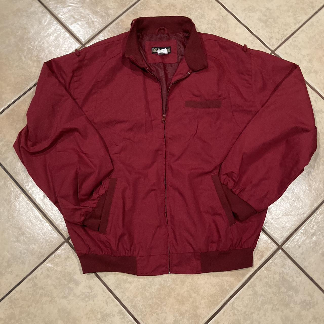 Vintage Haband zip up jacket large Measurements... - Depop