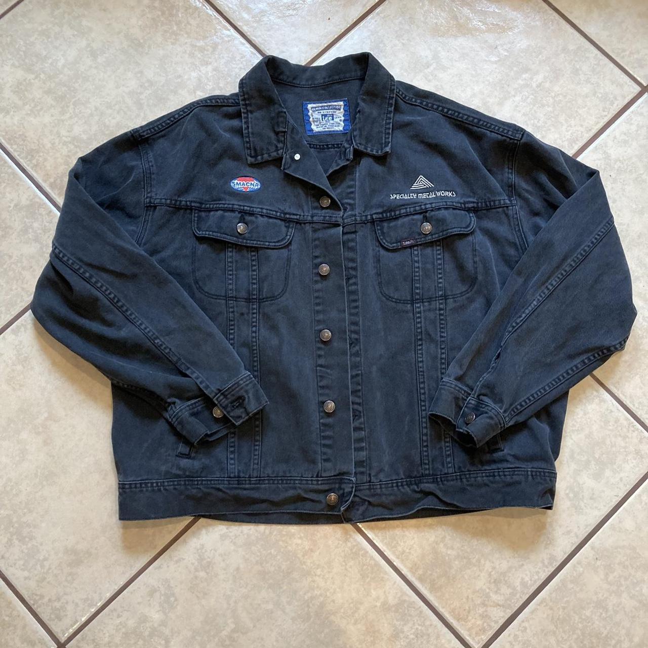 Vintage Lee jean jacket XXL 100% cotton #lee... - Depop