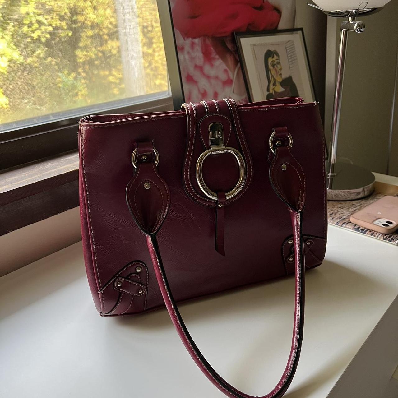 Cherry red bag 🍒 Perfect for fall There is some... - Depop