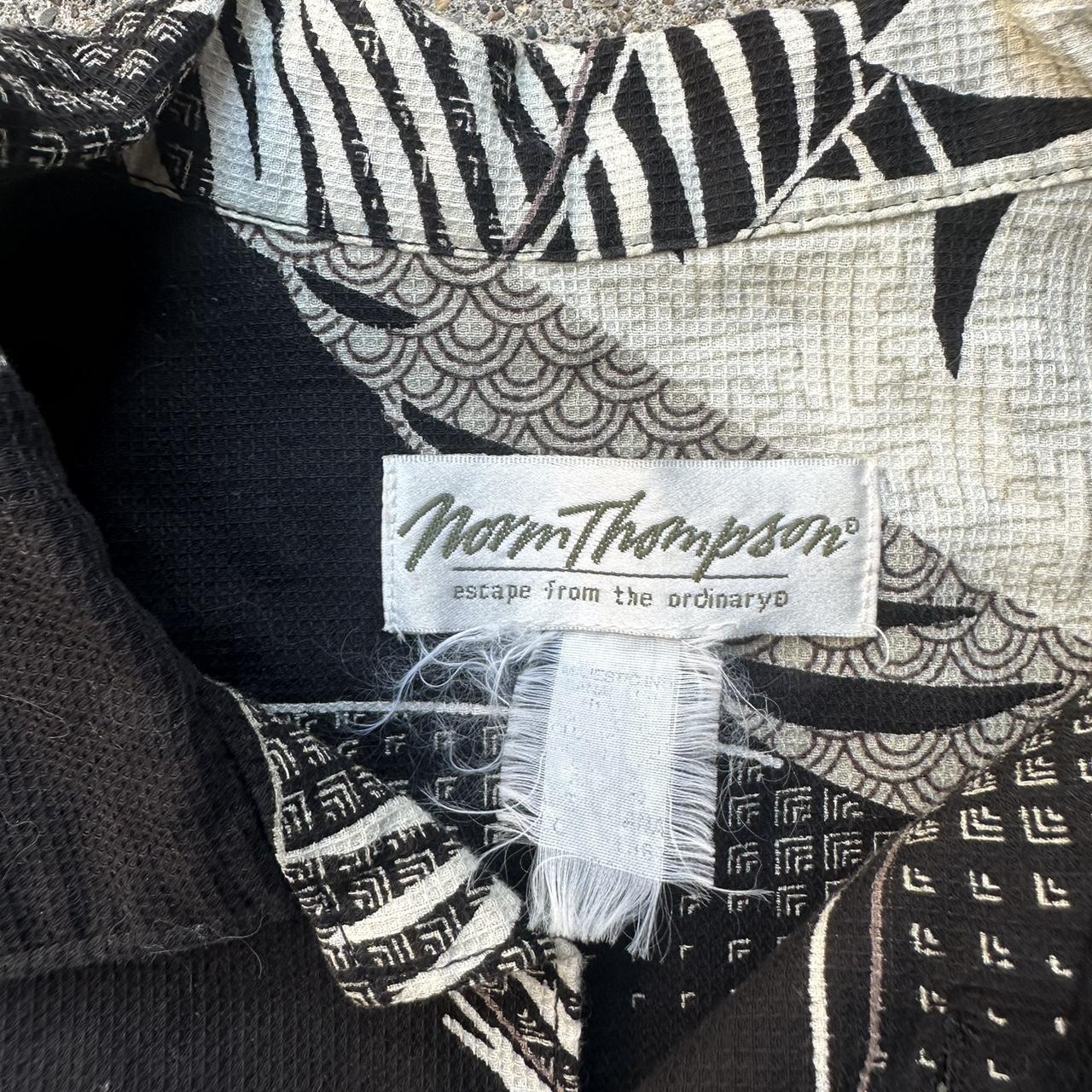 Vintage Norm Thompson Camp Collar+Swim Trunks Set.... - Depop