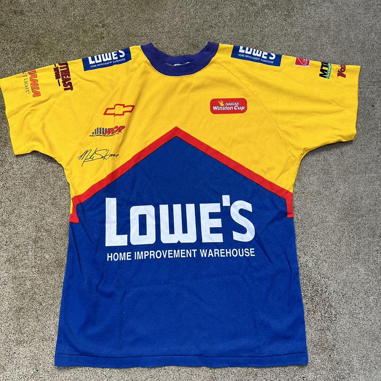Vintage Lowe’s Racing Nascar Shirt. Size L. No... - Depop